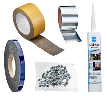 Tagplader i plast, tagskruer, montageskruer mv. | jem & fix