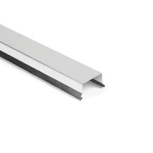 Tagfod aluminium 55 x 80 x 1000 mm | jem & fix