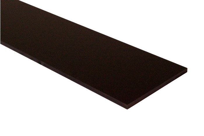 Hylde melamin sort 16 mm x 30 x 100 cm | jem & fix