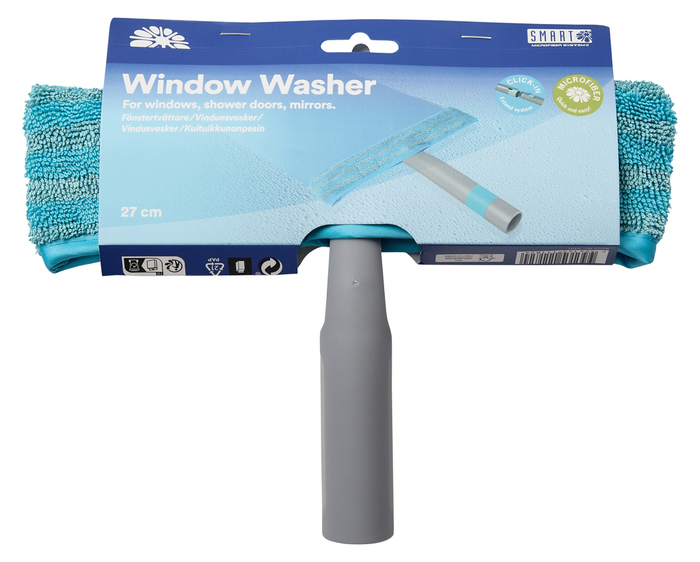 Smart Microfiber vinduesvasker 27 cm m/click-system | jem & fix