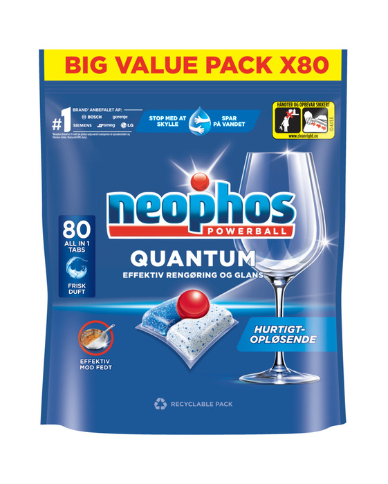 NEOPHOS opvasketabs 80 stk. | Køb hos jem & fix