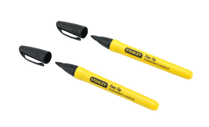 Stanley permanent marker fine tip sort - 2-pk. | jem & fix