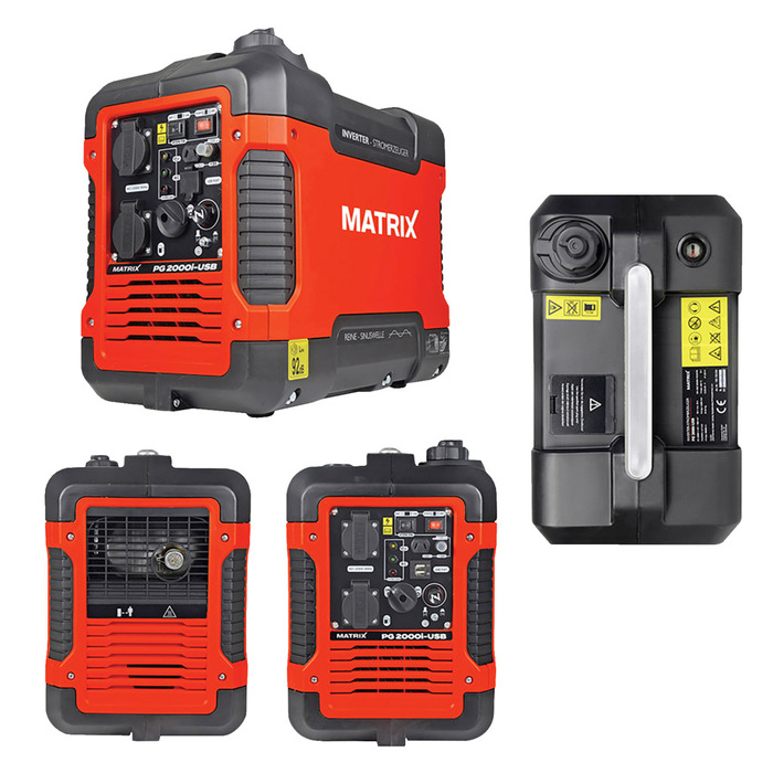 Matrix generator 2000 W | Køb din nye generator hos jem & fix