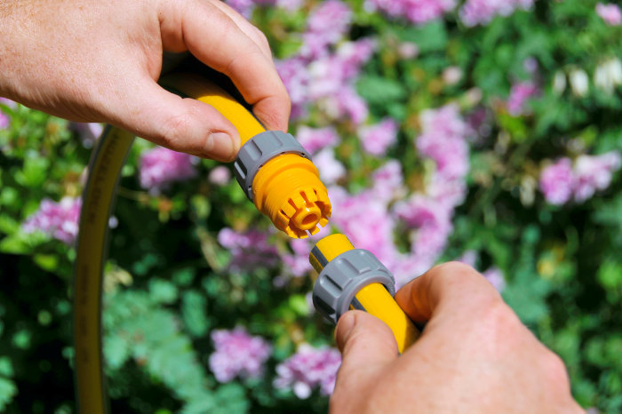 Hozelock samlemuffe til haveslanger på 1/2" | jem & fix