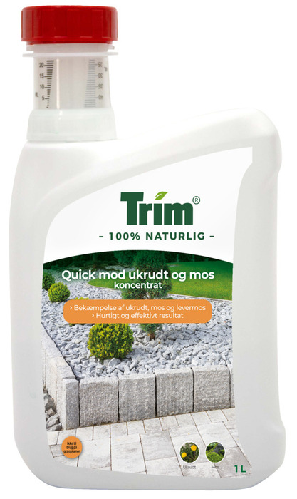 Trim Quick mod ukrudt og mos 1 liter | Køb hos jem & fix