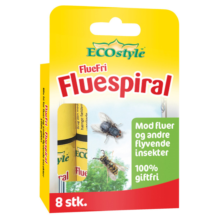ECOstyle FlueFri fluespiral 8 stk. | Køb hos jem & fix
