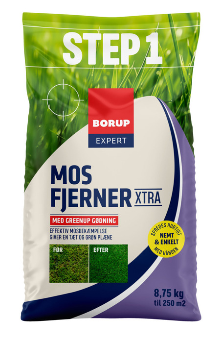 Borup Expert trin 1 mosfjerner 8,75 kg | jem & fix
