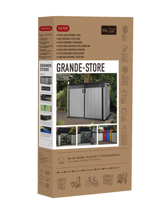 Keter Grande Store miniskur 2020 liter | jem & fix