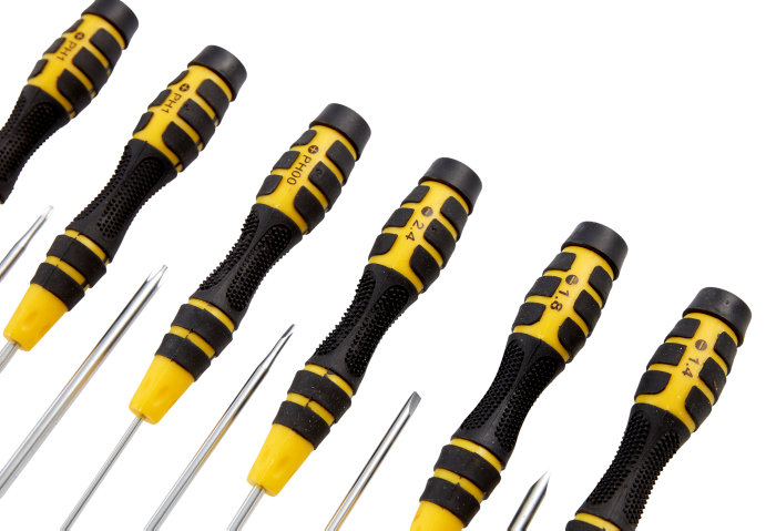 Falke præcisionsskruetrækkersæt med 14 dele | Køb hos jem & fix