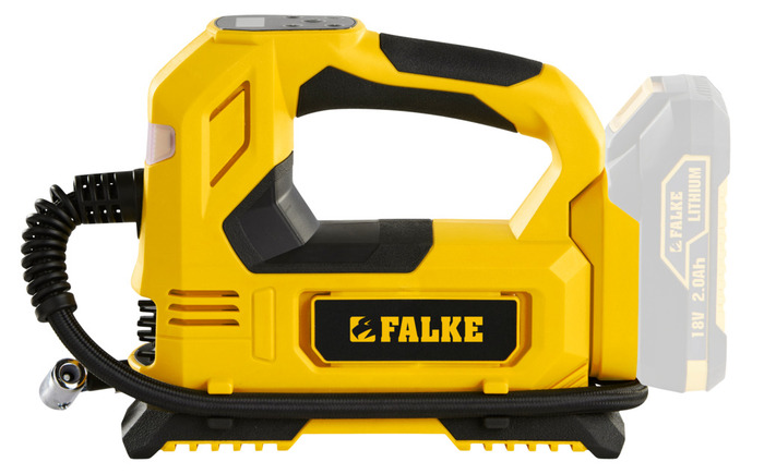 Falke 18 V kompressor – trådløs med LCD & LED | jem & fix