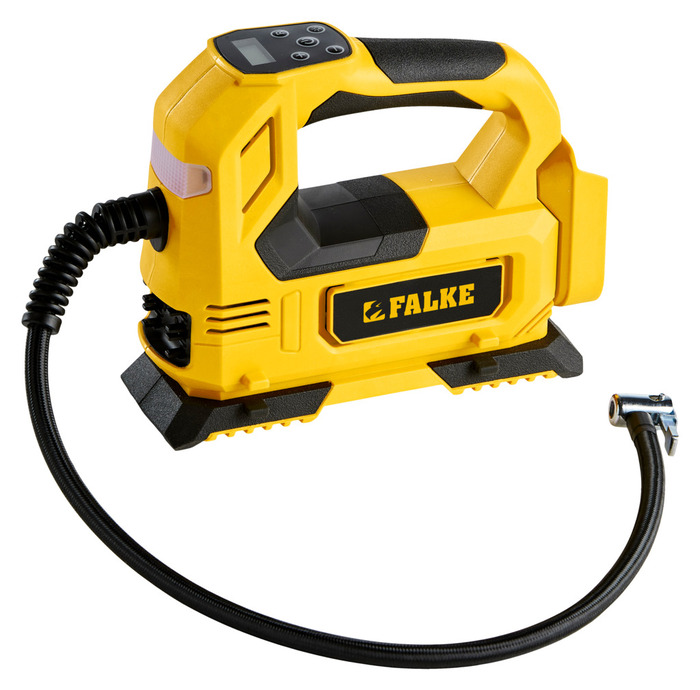 Falke® 18 V kompressor – trådløs med LCD & LED | jem & fix