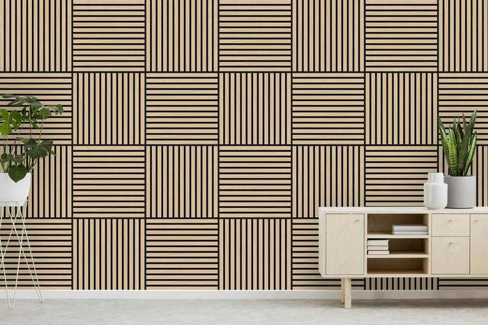 Jangal Modular Wall akustikpanel 52x52cm - Fanal Oak | jem & fix