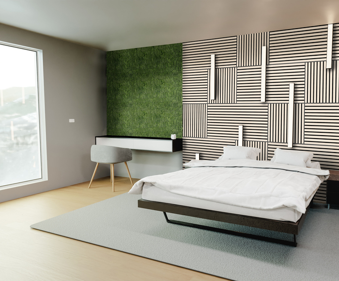 Jangal Modular Wall mospanel 52 x 52 cm - Dark Green | jem & fix