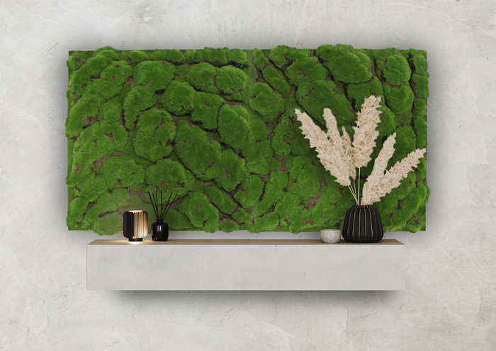 Jangal Modular Wall mospanel 52 x 52 cm Dark Green | jem & fix