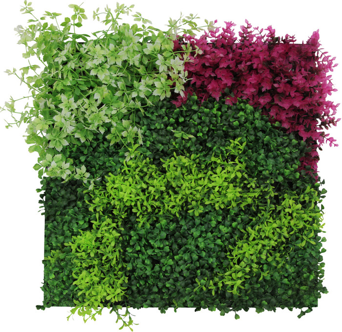 Jangal Modular Wall plantepanel 52 x 52 cm - Pink Mix | jem & fix
