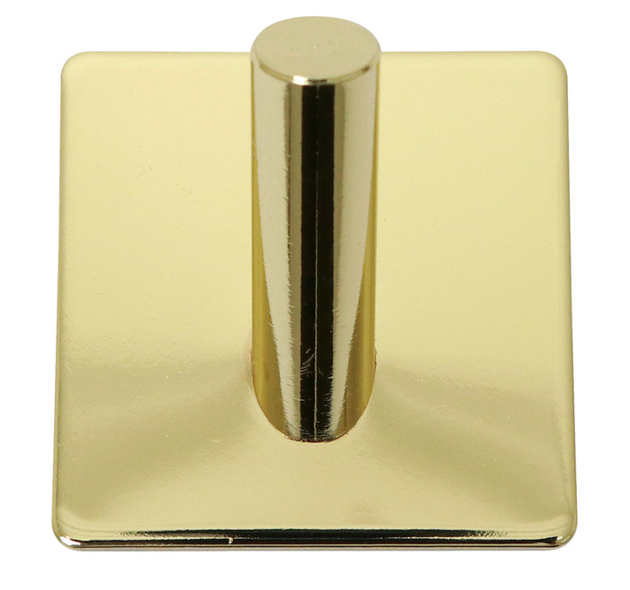 Krog selvklæbende poleret messing | jem & fix