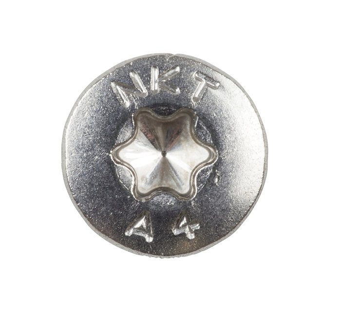 NKT Fasteners SPUN+ spunskrue rustfri A4 4,0 x 40 mm 300 stk. | jem & fix
