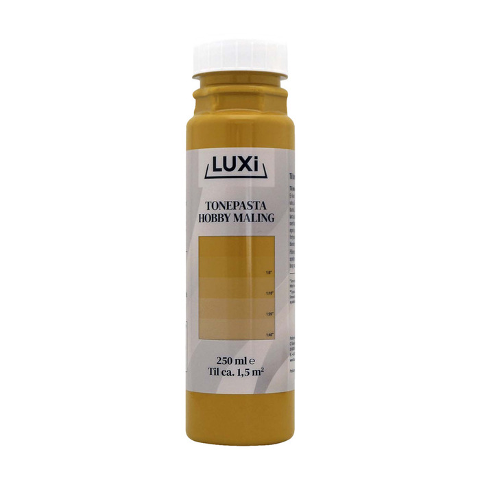 Tonepasta okker 0,25 liter - LUXI® | Køb hos jem & fix