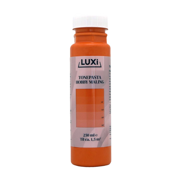 Tonepasta orange 0,25 liter - Luxi | Køb hos jem & fix