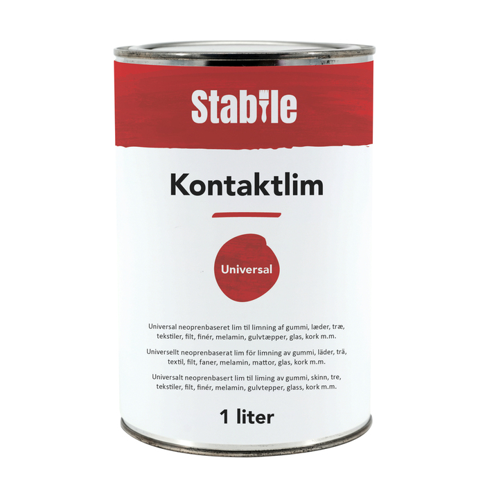 Universal kontaktlim 1 liter - Stabile | jem & fix