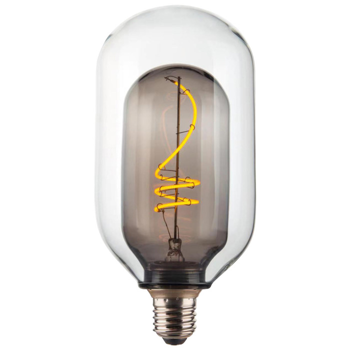 Nordlux Deco Filament LED-pære klar/røgfarvet 4 W E27 | jem & fix