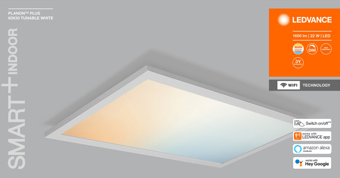 Ledvance SMART+ Planon Plus LED-armatur | jem & fix