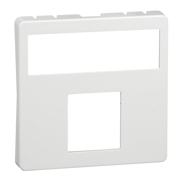 LK FUGA® afdækning 1 modul RJ45 hvid | jem & fix