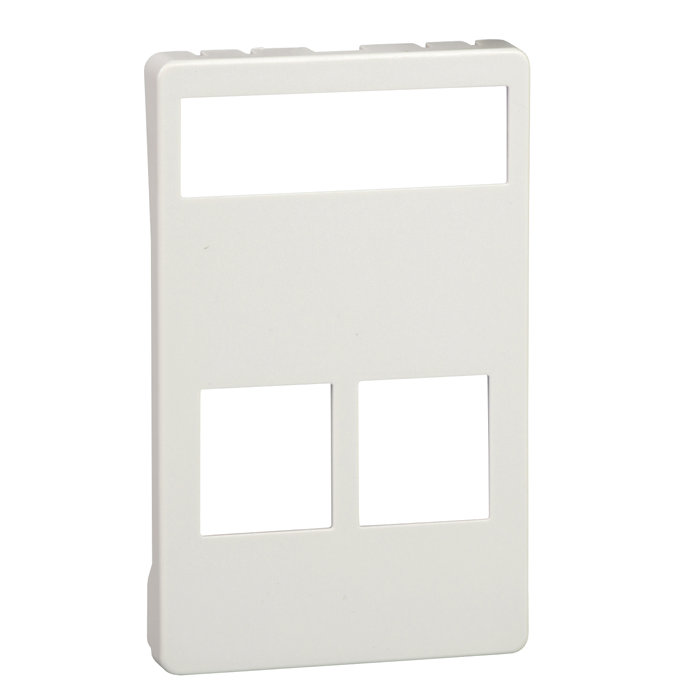 LK FUGA® afdækning 1,5 modul RJ45 i lysegrå | jem & fix