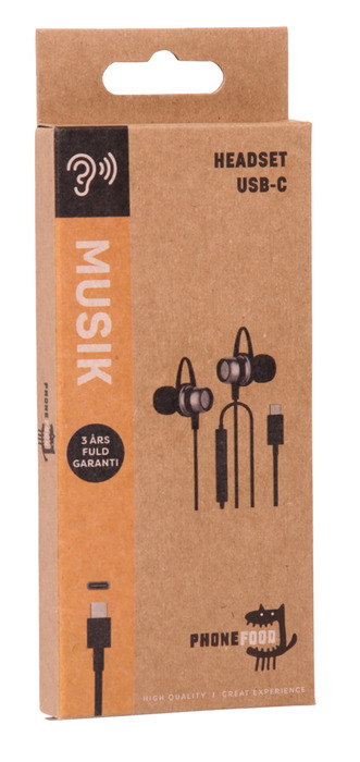 PhoneFood headset med USB-C | Køb hos jem & fix
