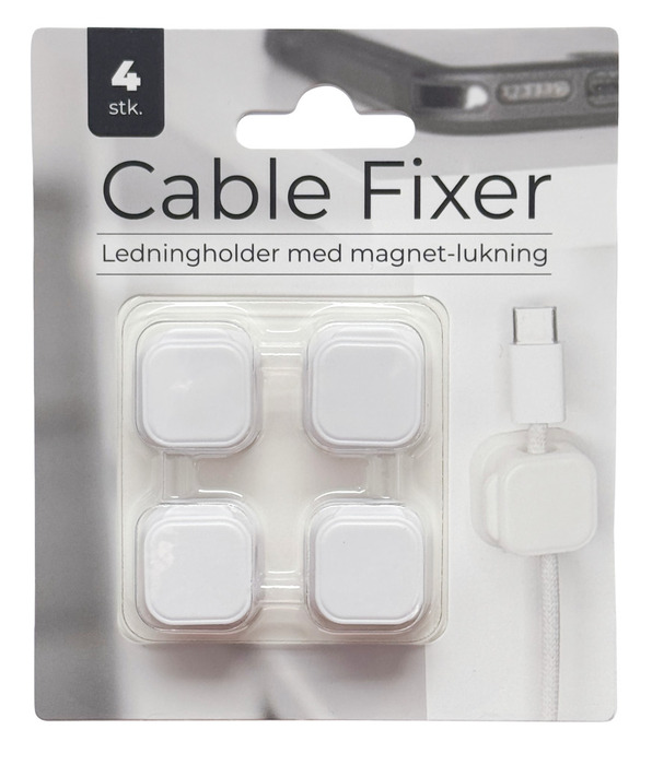 Cable Fixer 4 stk. | Køb hos jem & fix