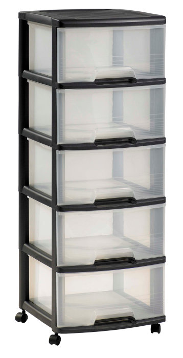 Curver reol m/5 skuffer à 20 liter | Kjøp hos jem & fix