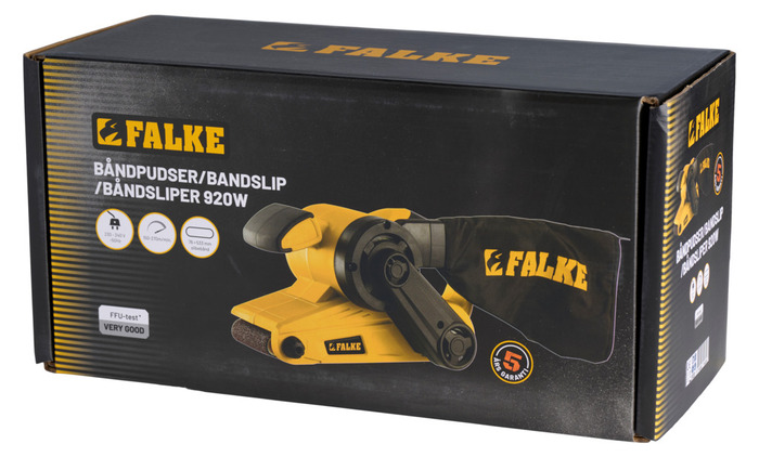 Falke båndsliper - 920 W | jem & fix