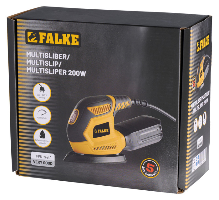 Falke slipemaskin 200 W | Kjøp hos jem & fix