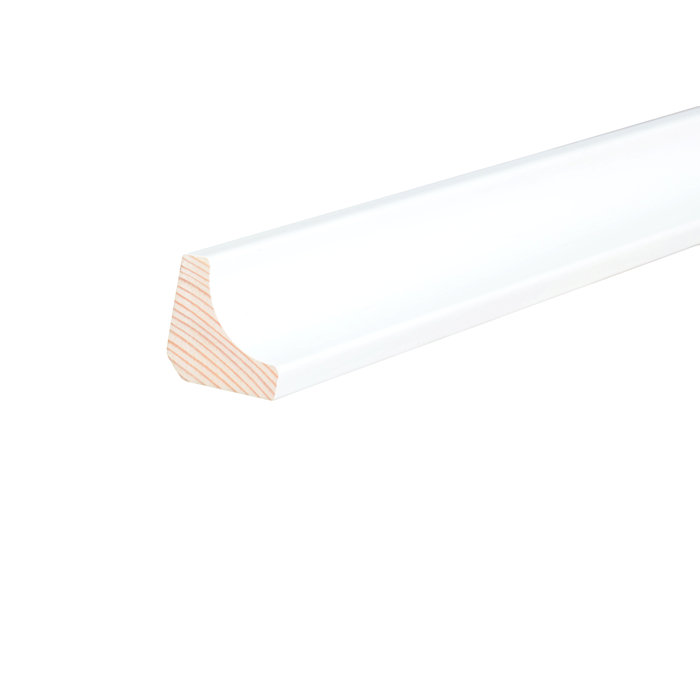 Hulkil 21x45 mm slett malt furu | Kjøp hos jem & fix