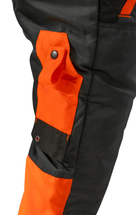 Sikkerhetsbukser med skjæreinnlegg str. XS | jem & fix