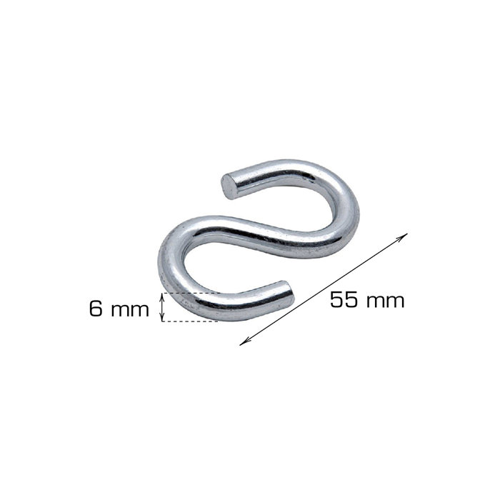 S-krok 6 mm - 2 stk. | Kjøp nå hos jem & fix