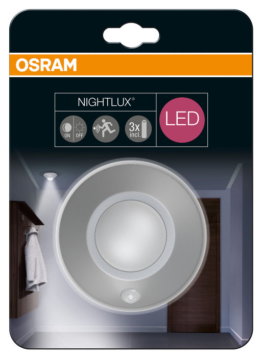 Ledvance Nightlux sensor taklampe med batteri | jem & fix