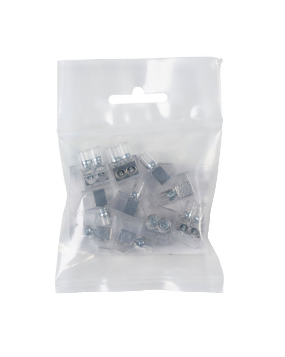 Samlemuffe 10 mm² dobbel - 10 stk. | jem & fix