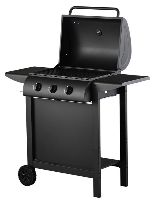Gasolgrill 8,4 kW med 3 brännare till billigt pris - jem & fix
