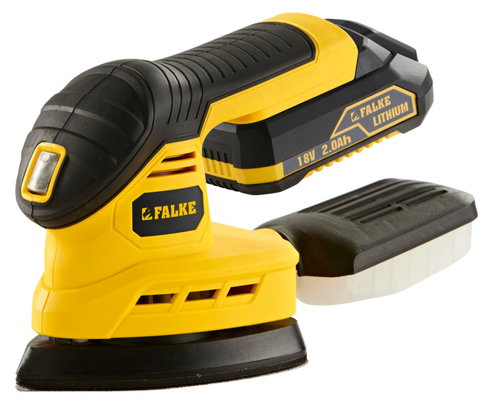 Slipmaskin 18V 140 x 140 x 90 mm till lågpris online - jem & fix