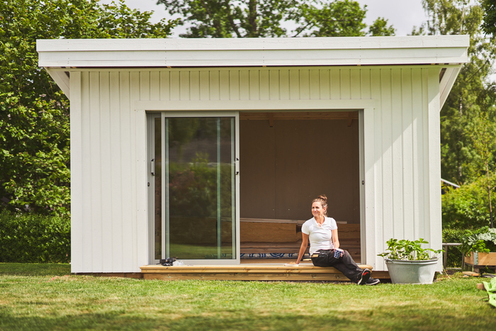 Panel Grundmålad 22 x 120 mm - 4,2 m till billigt pris - jem & fix