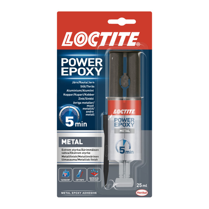 Epoxylim Power Metall 25 ml från Loctite till billigt pris - jem & fix