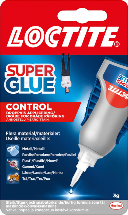 Superlim Liquid Control 3 g från Loctite till billigt pris - jem & fix